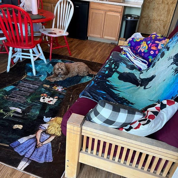 Soot Sprite Rug: Ghibli Inspired Japanese Anime Decor, Polyester Rug - Etsy