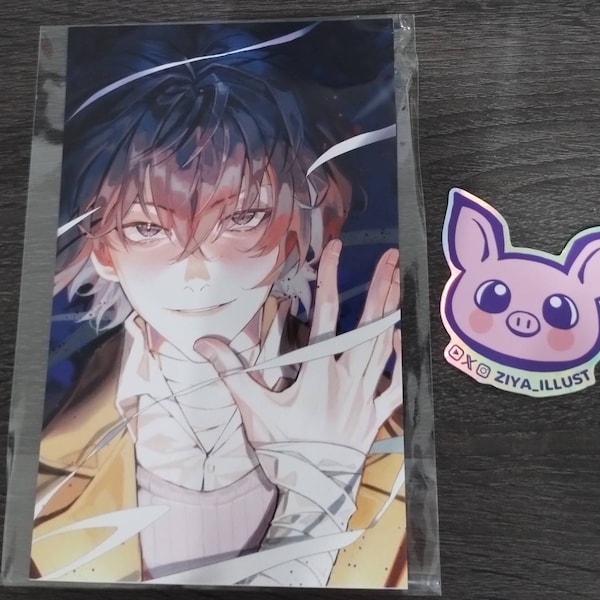 FREE SHIPPING Nanami Kento Poster Jujutsu Kaisen Fanart - Etsy