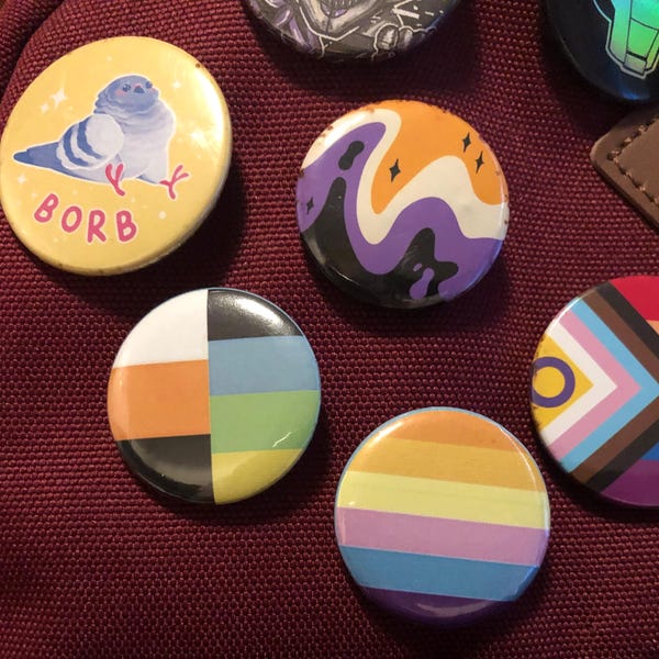 Cosplayer Nonverbal Badges Communication Pin Badge for Shyness/anxiety ...