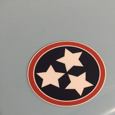 Tennessee Tristar Sticker - Etsy