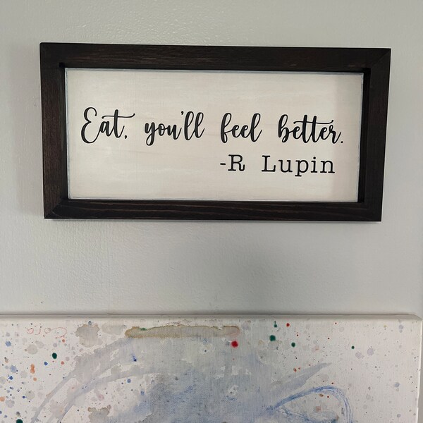Eat, Youll Feel Better Sign - Etsy