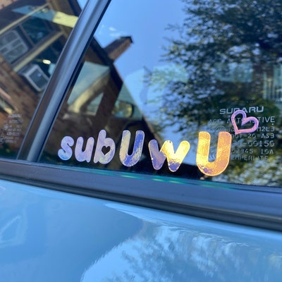 SUBUWU JDM Kawaii Car Decal Vinyl Sticker - Etsy