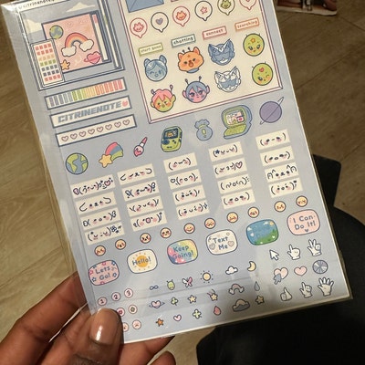 100 Mini Deco Sticker Collection Webcore Stickers Journal Diary ...