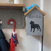 Dog Lead Hanger, Pet Storage Box, Puppy Gift, Treat Storage ...