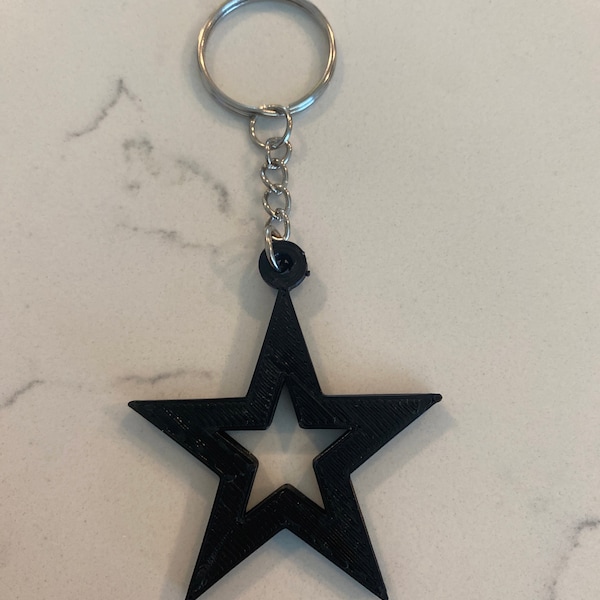 Star Keychain, Star, Space Keychain, Keychain, Car Accessory - Etsy