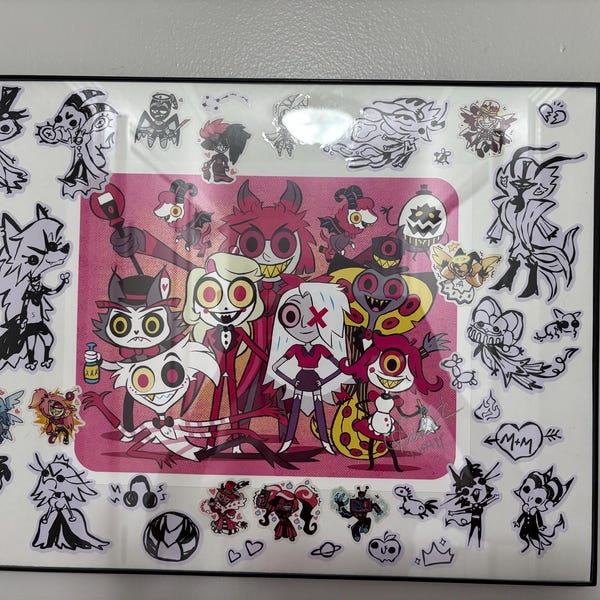 The Amazing Digital Circus Vynil Stickers - Etsy