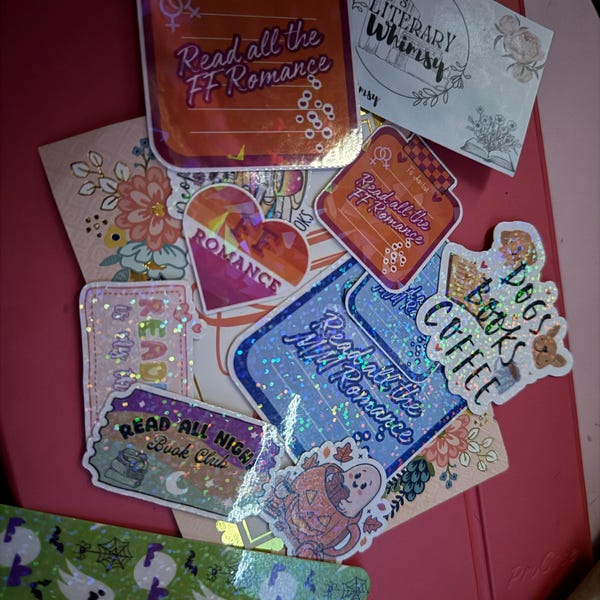 Plot Twist Book Sticker, Vinyl Sticker, Water Resistant Sticker, Kindle ...