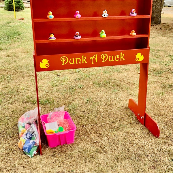 Duck Shooting Gallery, Carnival Game, Backyard Lawn Game - Etsy