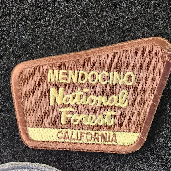 National Forest Patch: Embroidered Iron-on Souvenir - Etsy