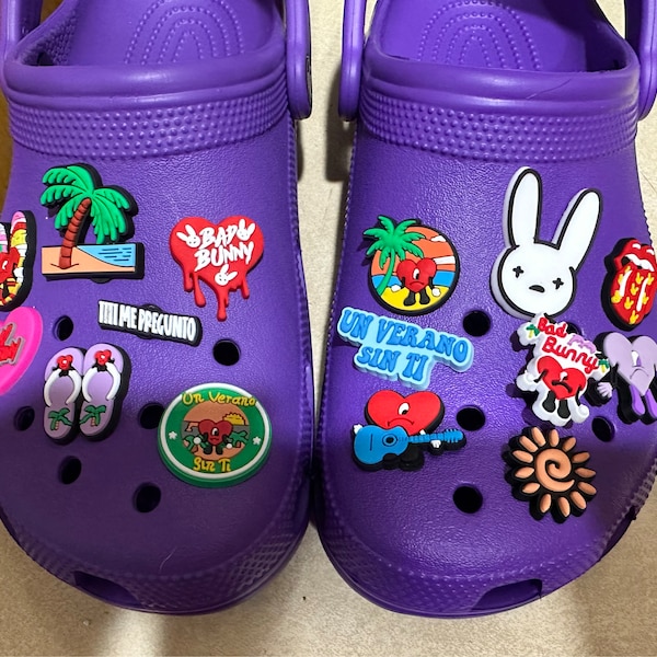 RANDOM BULK Croc Charms, Croc Charms Set, Shoe Charms Crocs - Etsy