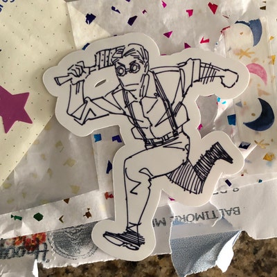 Nanami Kento Doodle Sticker Jujutsu Kaisen - Etsy