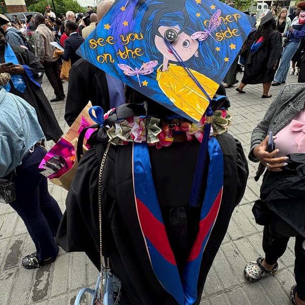 Get in Loser Printed Graduation Cap Topper, Mean Girls Graduation, Grad ...