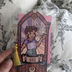 SHE-RA Stained Glass Bookmarks. shera Catra Bow Glimmer - Etsy