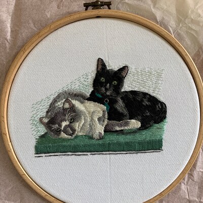 Custom PDF Pet Embroidery Pattern Dog Embroidery Pattern - Etsy