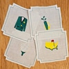 Mini Fill Stitch Golf Tournament Bundle Gingham Golf Ball, Green Jacket ...