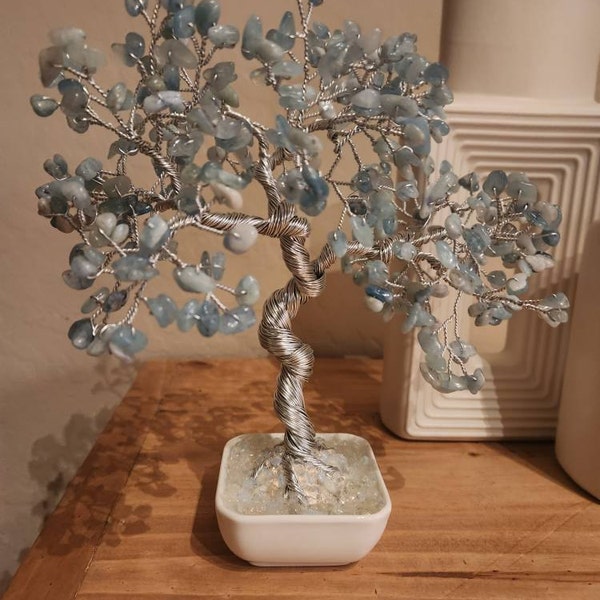 Large Citrine Crystal Tree, Abundance Tree of Life, Natural Stone Tree ...