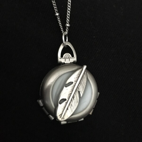 Incredible Four-way Locket Necklace Family Album Lockets Mourning ...