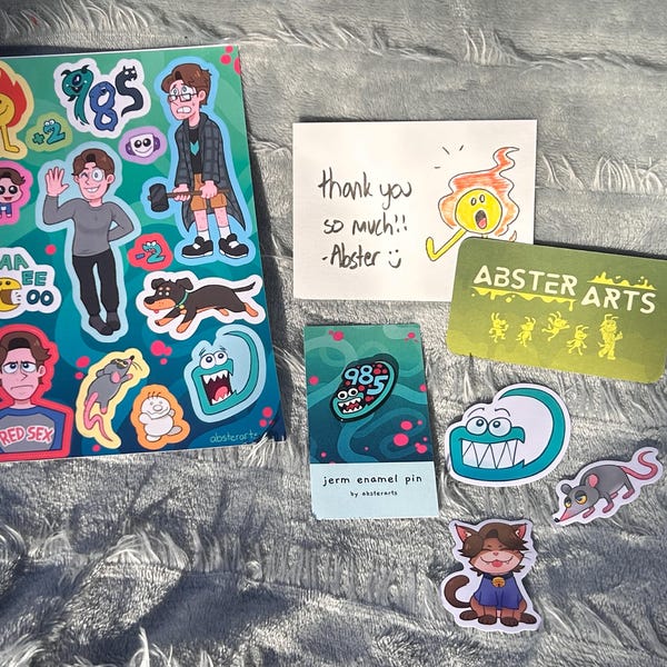 Jerma 5x7 Inch Sticker Sheet - Etsy