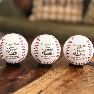 Personalized Baseballs, Team Balls, League Balls, T-ball, Tee Ball ...