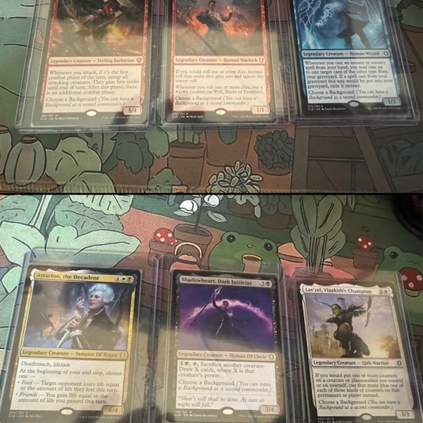 Baldur's Gate MTG Card Collection: Karlach, Astarion, Gale, Lae'zel ...