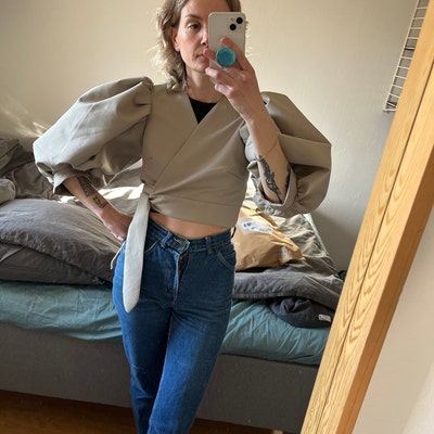 Ruffle Wrap Dress Sewing Pattern Madeline Frock Party - Etsy