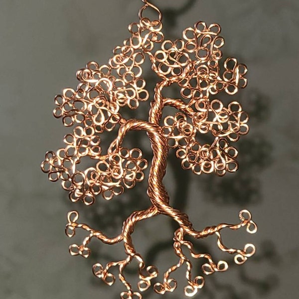 Gray Tree of Life Agate Display Art Sculpture With Gemstones - Etsy