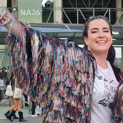 Taylor Swift Karma Jackets CUSTOM MADE Tinsel Fringe Jacket - Etsy