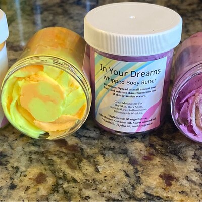 Triple Threat Body Butter 100% Pure Natural Raw Shea Butter, Mango ...