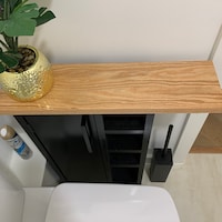 Rustic Wood Toilet Roll Paper Holder - Etsy UK