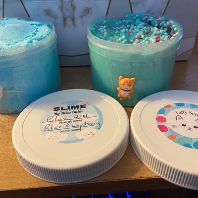 Cloud Slime W/charm Large 8 Oz W/extras Best Seller Customize Choose ...