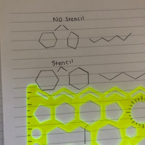 Science Stencil Chemistry Stencil Organic Chemistry Stencil Journaling ...