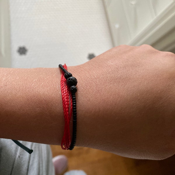 Adjustable Wax String Name Bracelet, String Word Bracelet, String ...