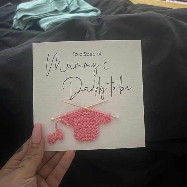 New Mum - Dad to Be Card for New Mummy & Daddy Mummy to Be Card New ...