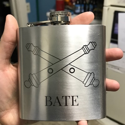 Laser Engraved Flask Personalized Flask, Customized Flask Laser Etched ...