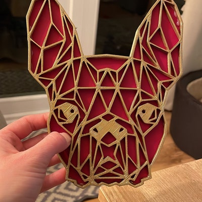 Geometric Labrador Retriever Dog Pet Wall Art Decor Hanging - Etsy UK