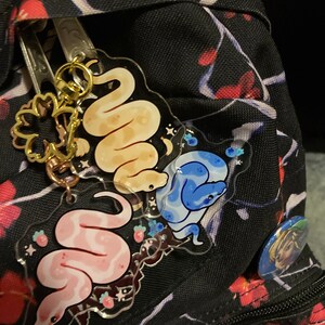 Fruit Salad Snake Charms / Cute Ball Pythons / 2in / Double - Etsy