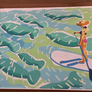 Preppy Sea Turtle Art Print Wall Art Matisse. Metal Wall Art - Etsy