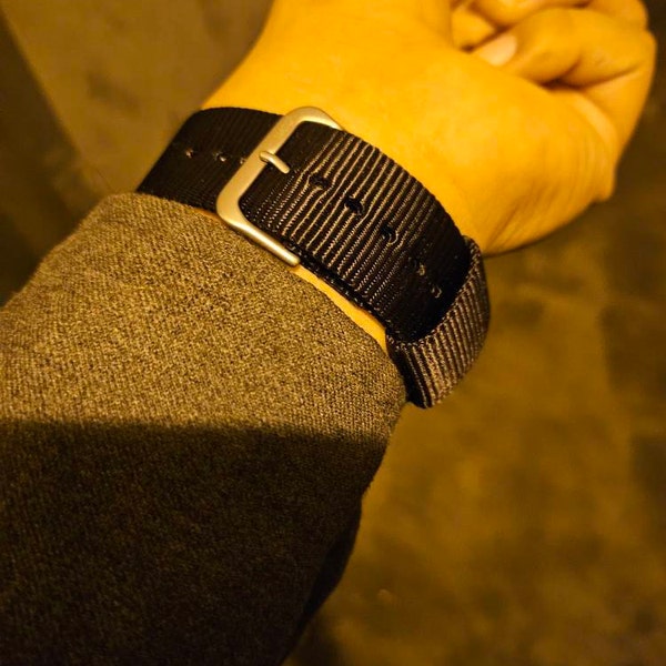 NATO® 1pc Single Pass Nylon Raf Military Watch Strap Watch Band ...