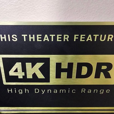 IMAX Enhanced DTSX Home Movie Theater Sign - Etsy