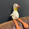 Goose Toy, Fluffy Baby Goose Toy, Stuffed Goose Kids Toy, Silly Goose ...