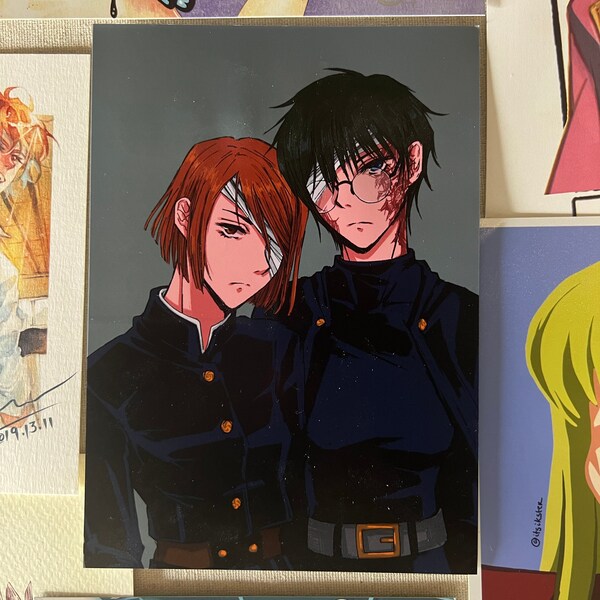 Gojo Catoru Glasses Sticker, Anime Sticker Decal - Etsy