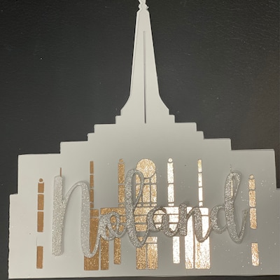 Gilbert, Arizona LDS Temple Cut File Digital Download SVG, Vector ...