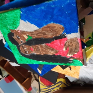 Delta Pre Drawn Canvas - Etsy