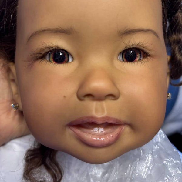 Galaxy Star Imani Alien Eyes With Black Resin for Bjds & Alternative ...