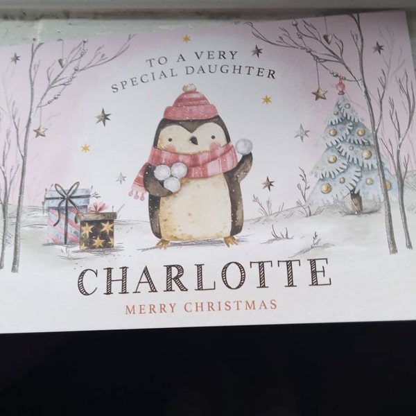 Postie Christmas Card, Postman Thank You, Christmas Card for Postman ...