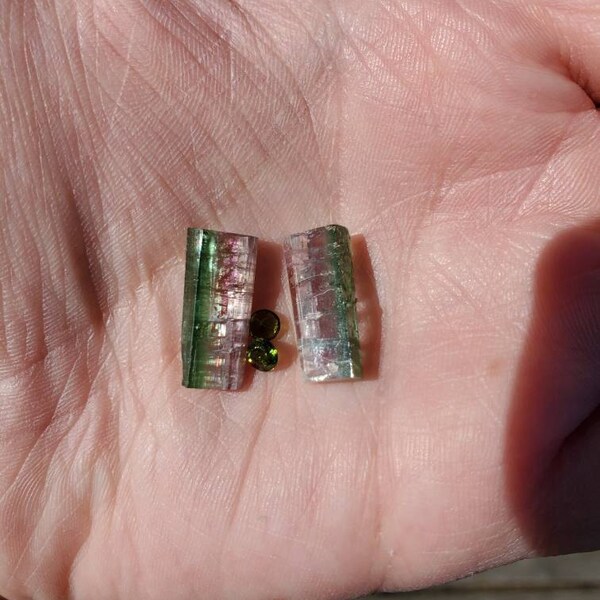 Turquoise Free Form Nodule Pair Natural Surface Beautiful Turquoise ...