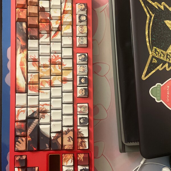 Viego - the Ruined King LOL Series Keycap Set, 127 Keys PBT for Mechanical Keyboard OEM Profile ...