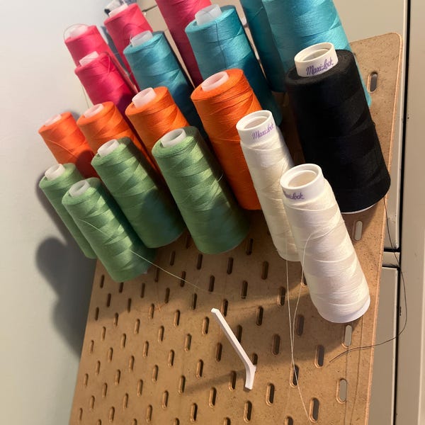 Paint Tubes Organizer for up to 8 Mm for Skadis Style Pegboards - Tube ...