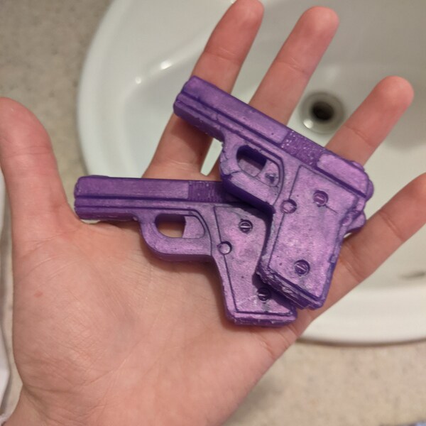Gun Soap Gift- Pistol Gift (mini) - Novelty Soap(2)- Handmade ...