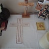Small Altar Cloth Christian Table Runner Personalized Religious Lace ...